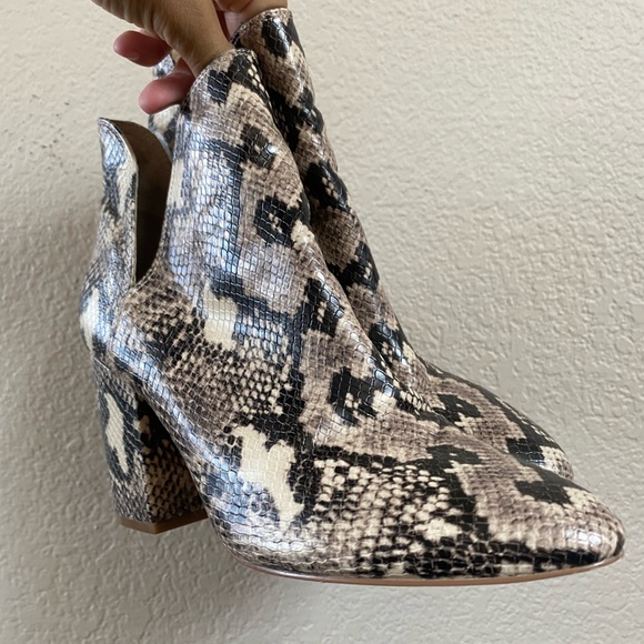 Steve Madden | Shoes | Steve Madden Snake Booties | Poshmark